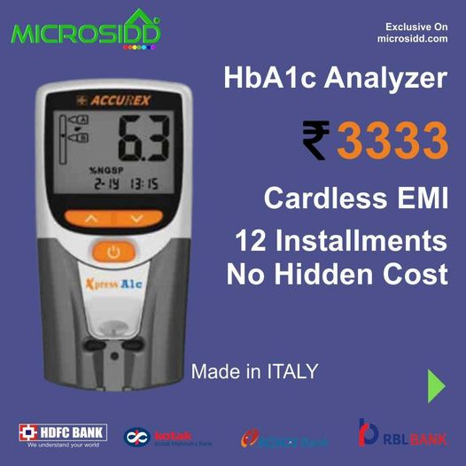 Most Accurate HbA1c Analyzer is here and most affordable