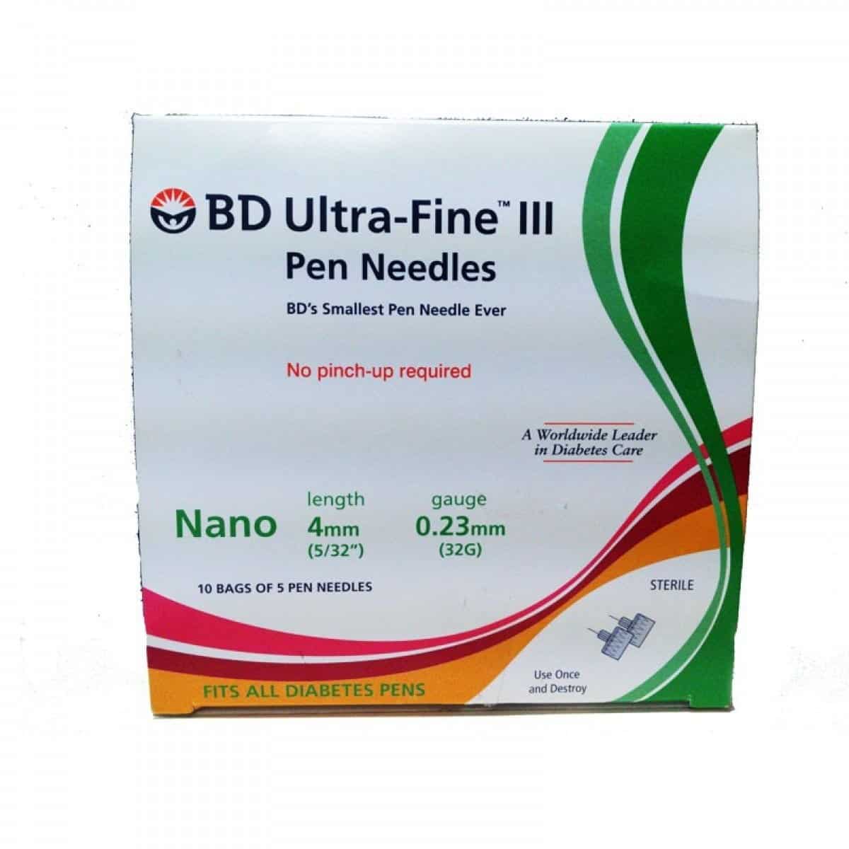 bd nano fine needles